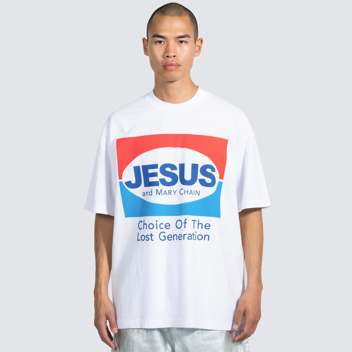 Pleasures X Jesus And Mary Chain Generation White S/s Shirt – Long Beach Skate Co