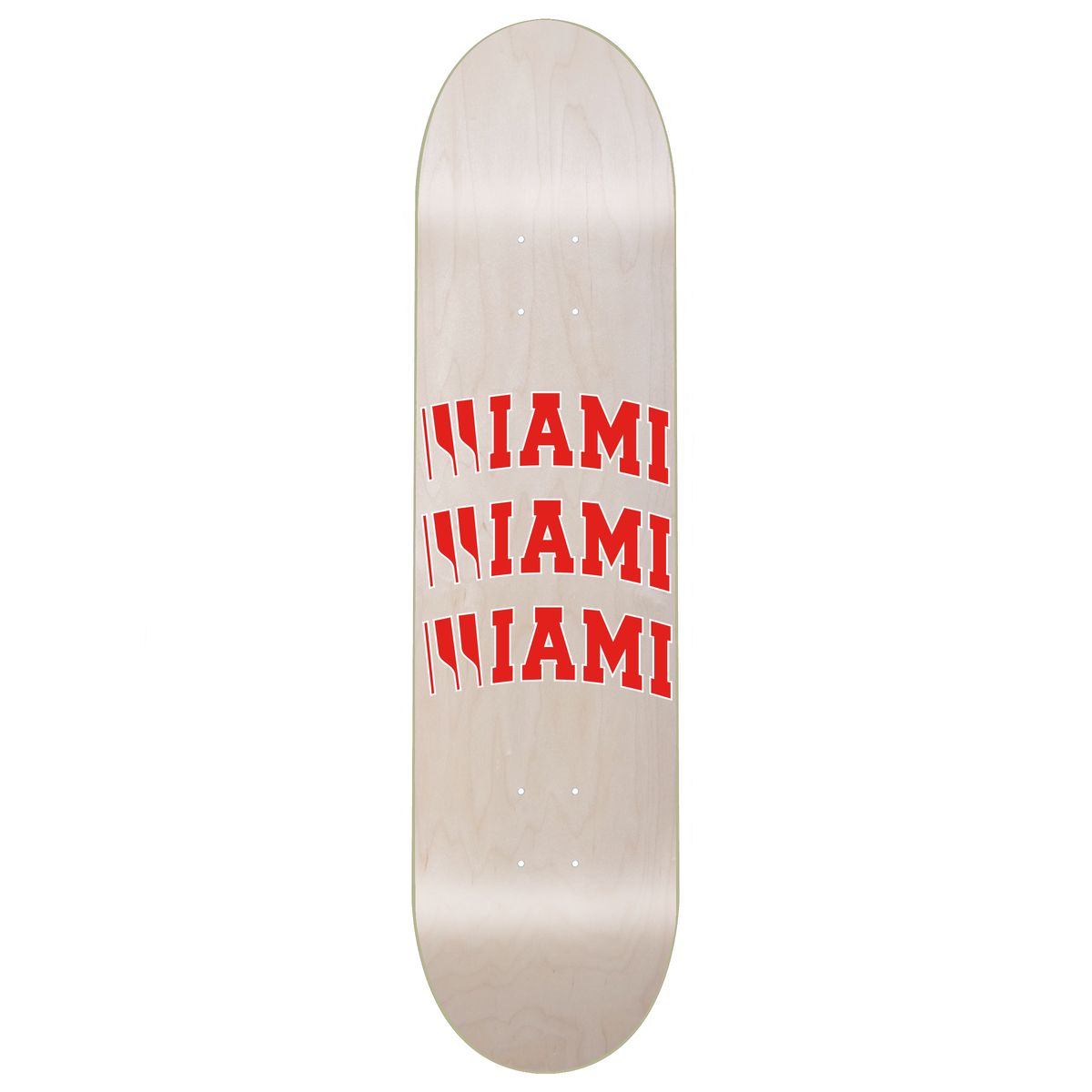 EDGLRD Miami Natural 8.25" Skateboard Deck – Long Beach Skate Co