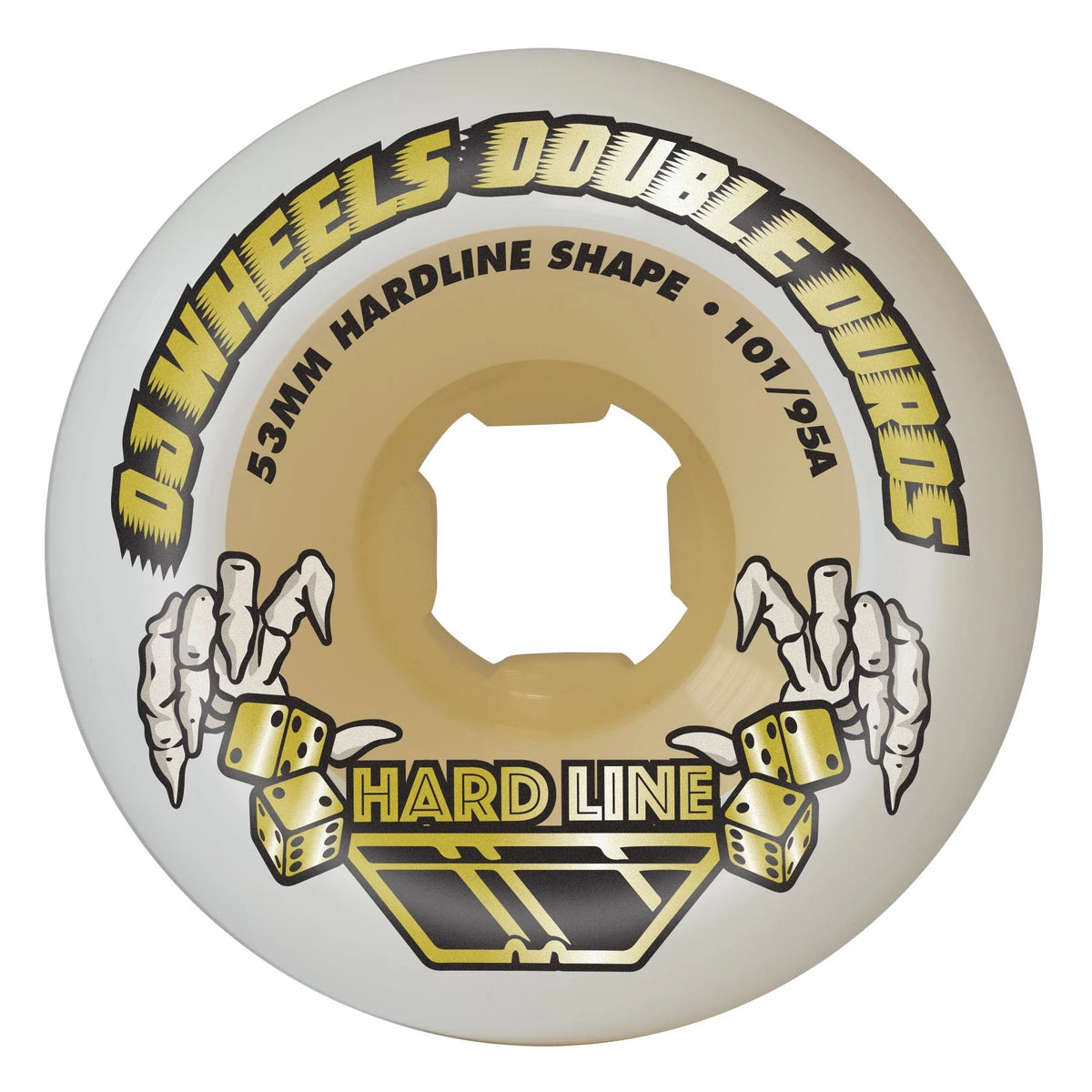 OJ Double Duro Gum Hardline 101a/95a 53mm Wheels – Long Beach Skate Co