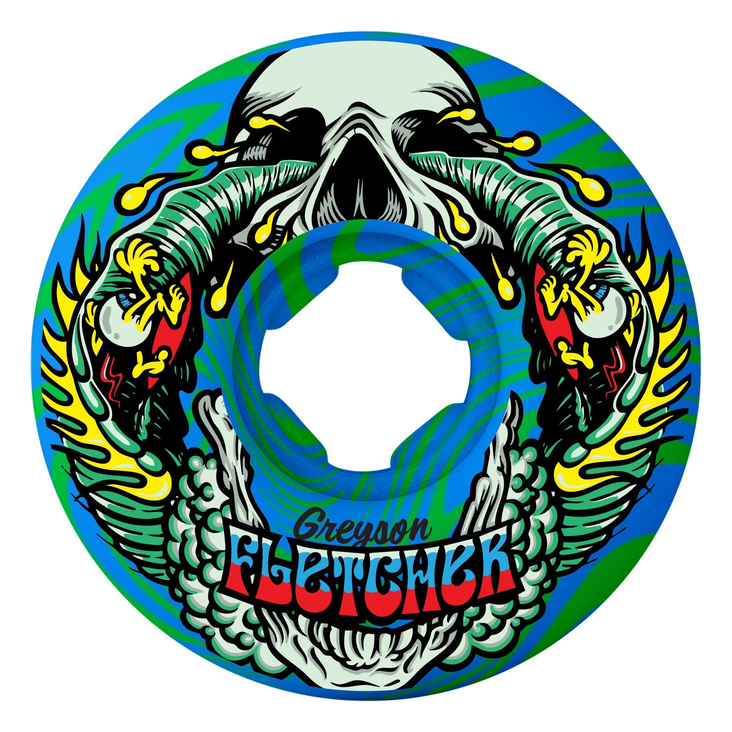 Slime Balls Greyson Fletcher Guest Chubbies Green Blue Swirl 99a 54mm ...