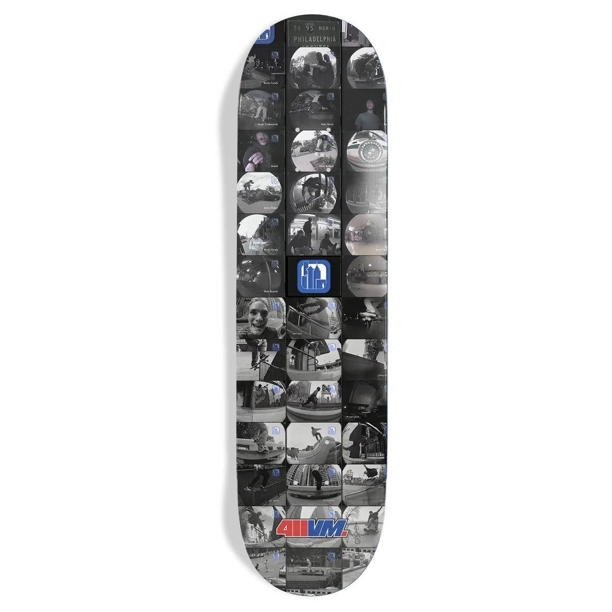 411VM Metrospective Frame Grab EX7 8.25" Skateboard Deck – Long Beach ...