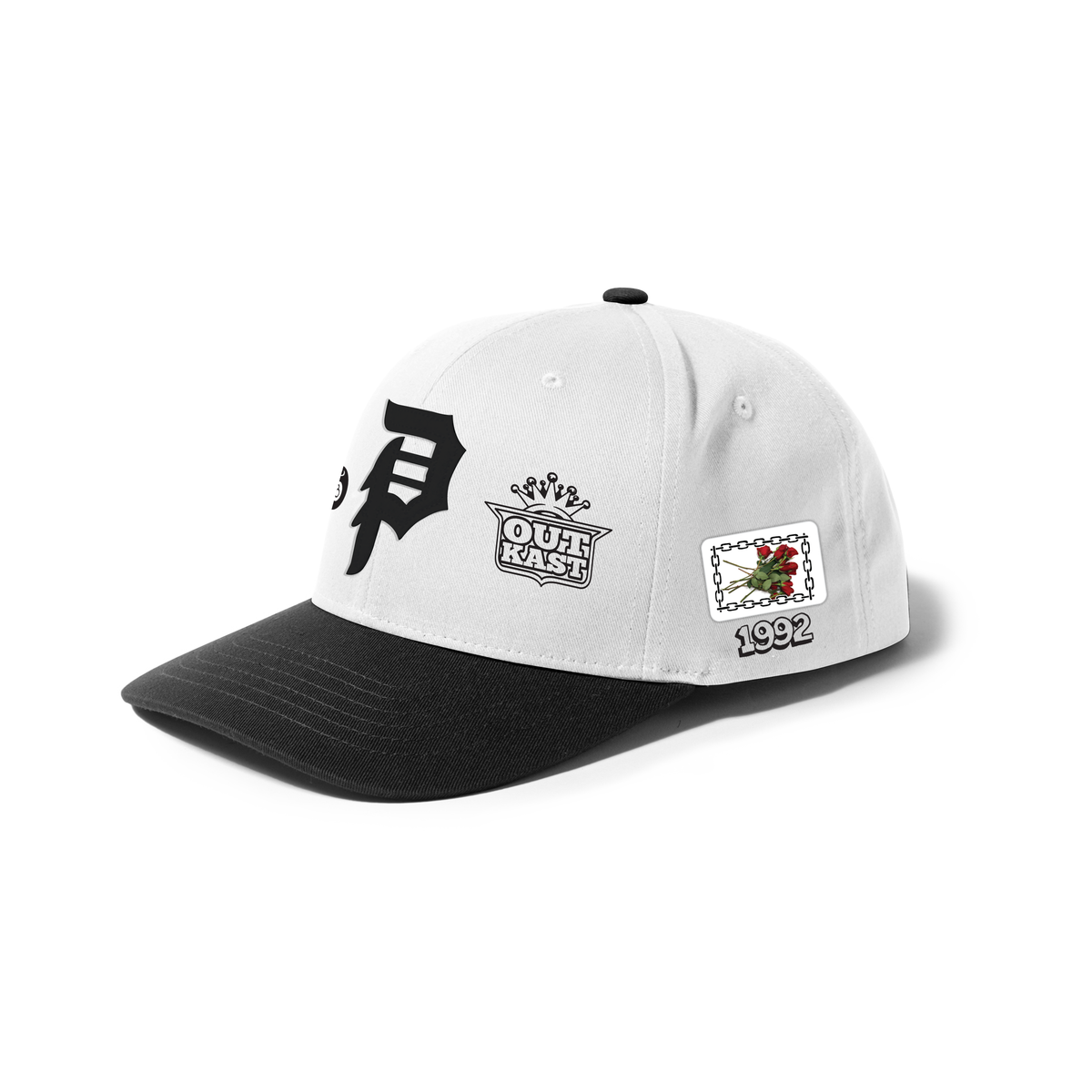 Primitive X Outkast Jackson White Snapback Hat – Long Beach Skate Co