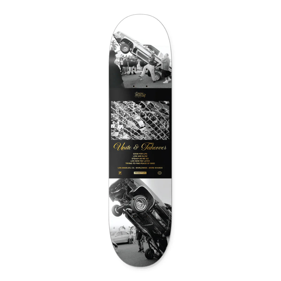 Primitive x Estevan Oriol Bounce 8.125" Skateboard Deck – Long Beach ...