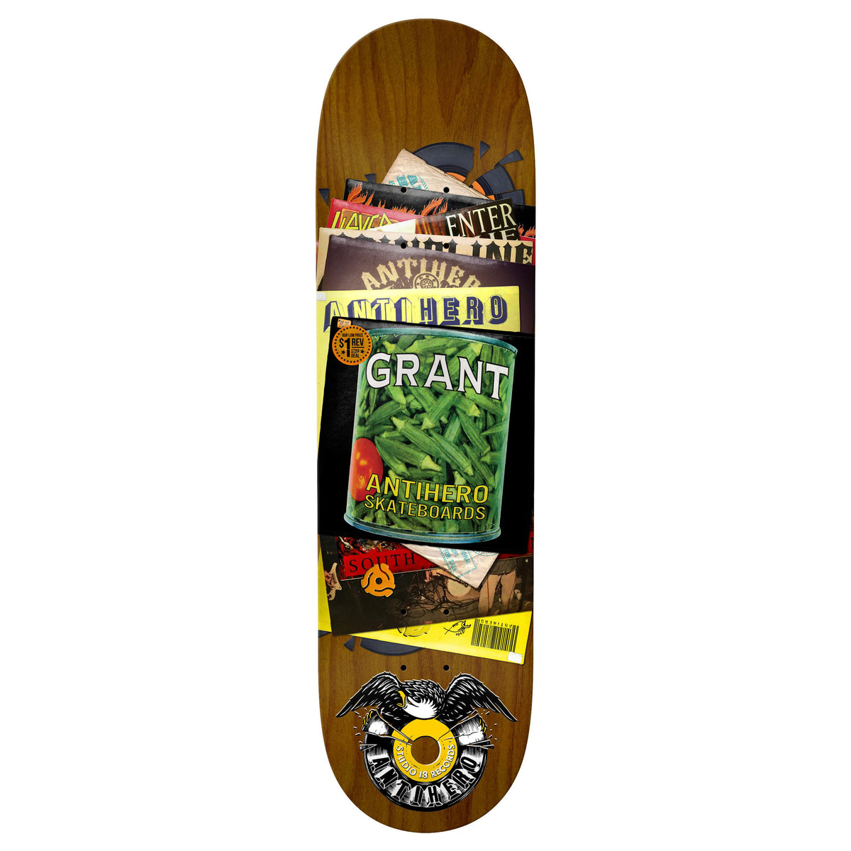 Anti-Hero Grant Studio 18 8.5" Skateboard Deck – Long Beach Skate Co
