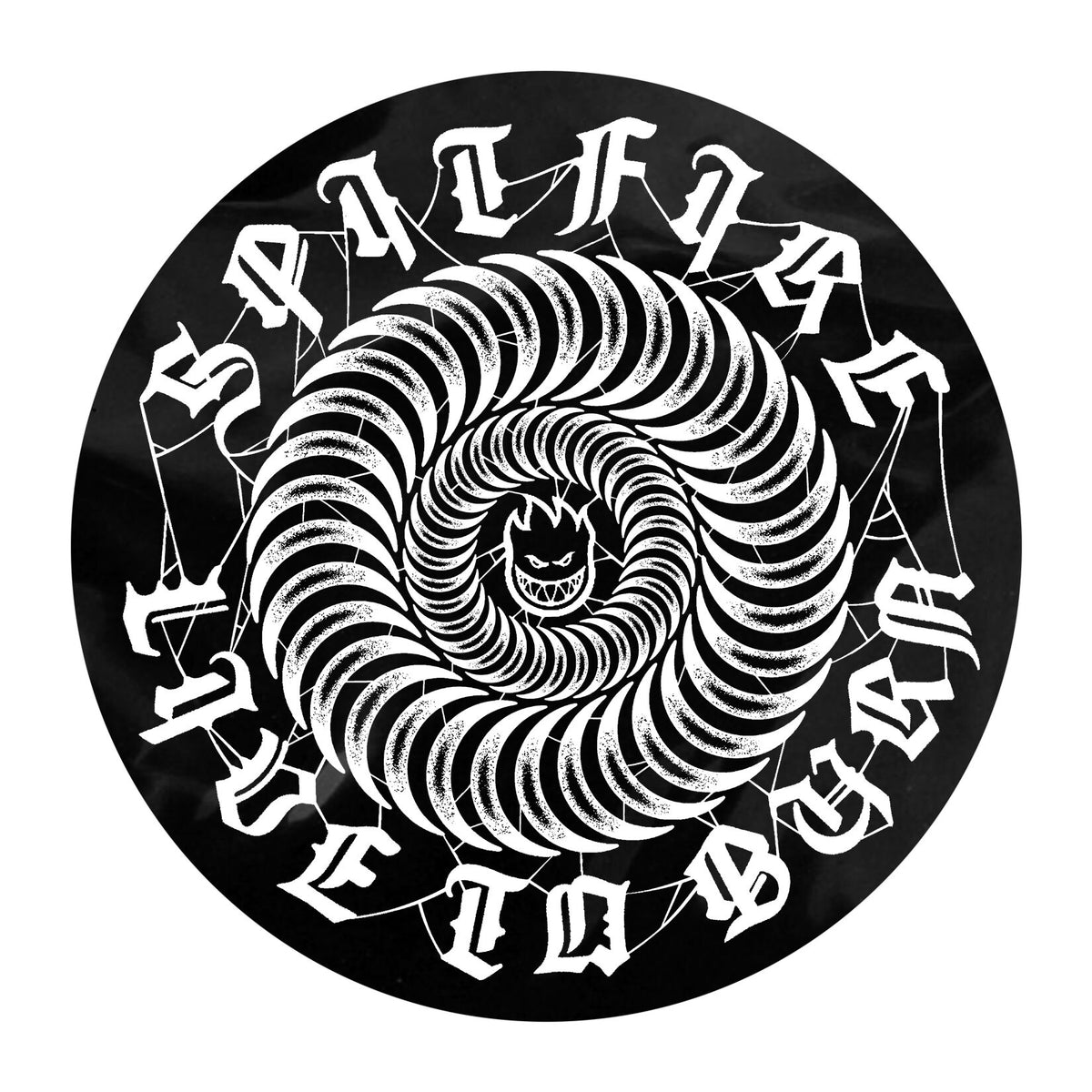Spitfire Webbed Classic Medium Sticker – Long Beach Skate Co