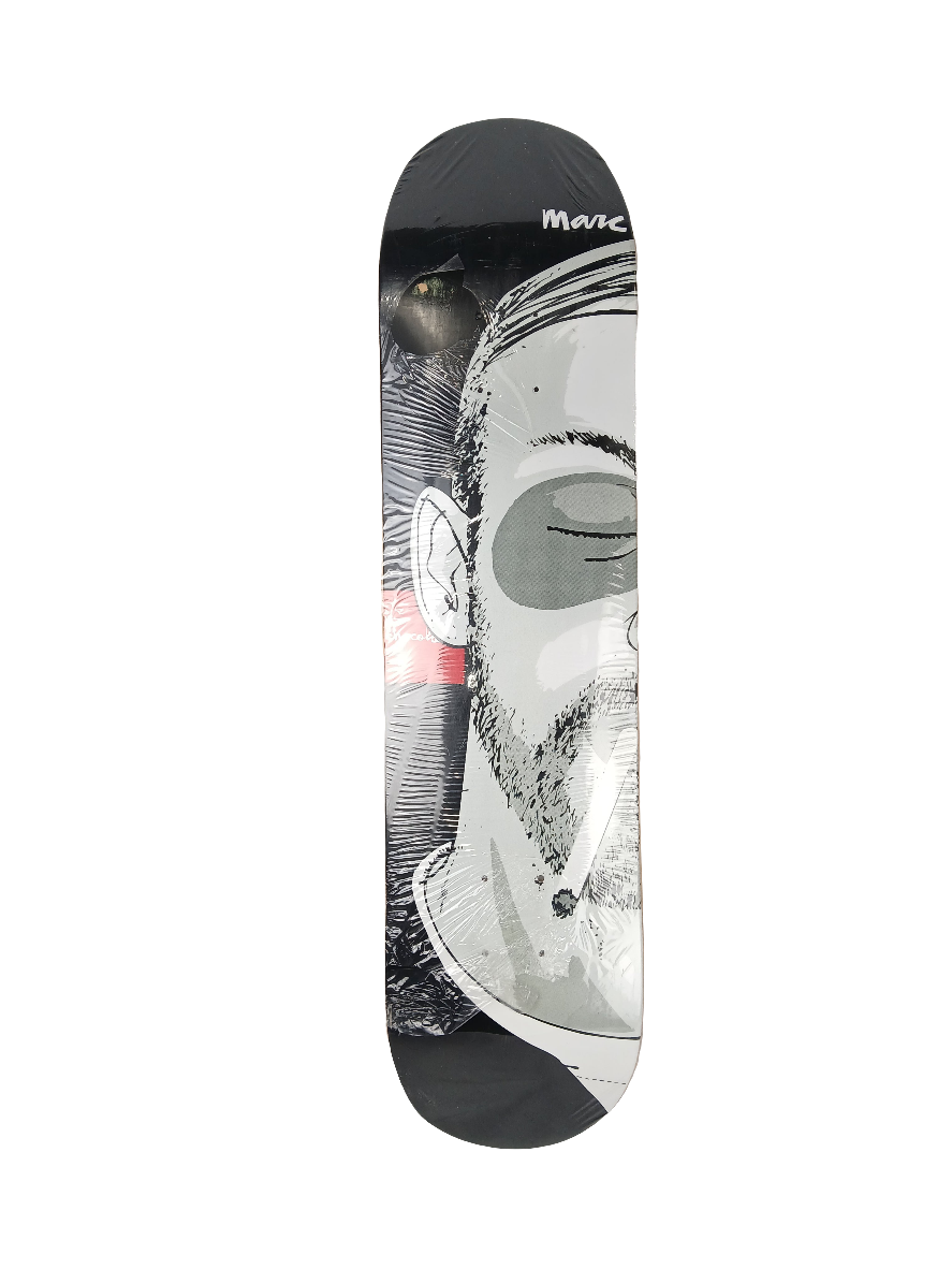 Chocolate Marc Johnson Portrait Series Smoking Black Red White Size 7 ...