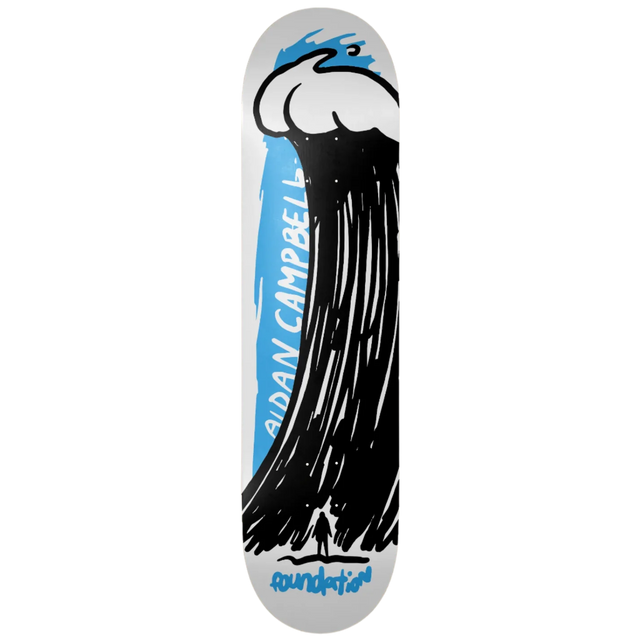 Foundation Campbell Impending Doom 8.5" Skateboard Deck – Long Beach ...