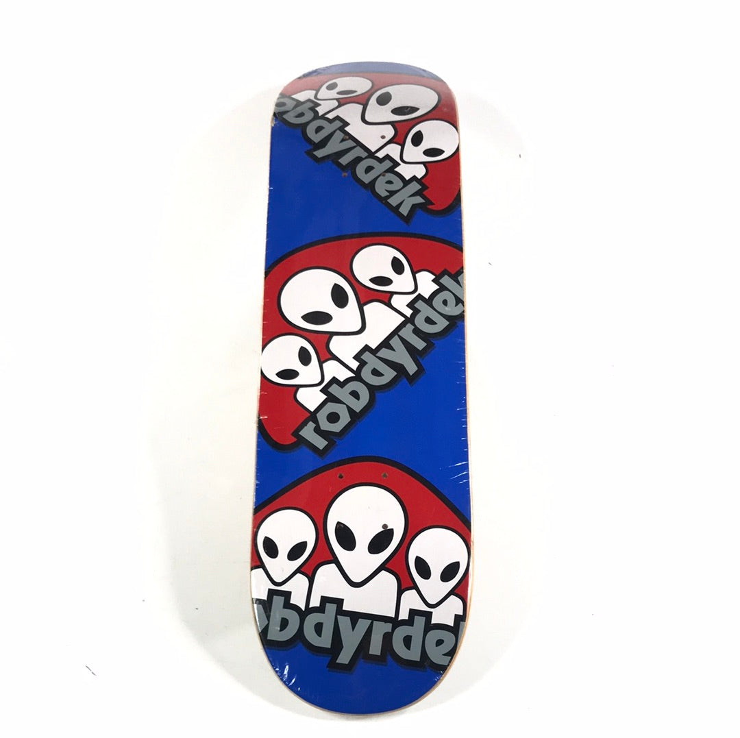 Alien Workshop Rob Dyrdek Aliens Blue 8.25" Skateboard Deck – Long ...