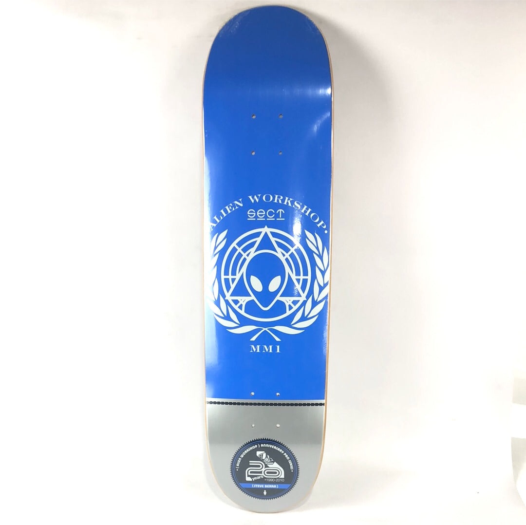 Alien Workshop Steve Berra Anniversary Pro Series 1990-2010 Blue 8.0 ...