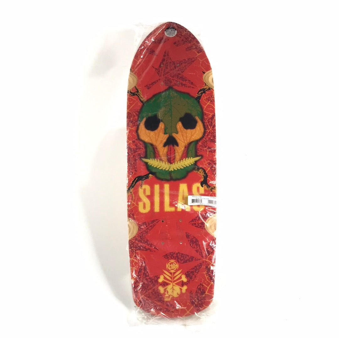 Habitat Silas SB Skull Cork Cruiser Orange 8.5 Skateboard Deck – Long ...