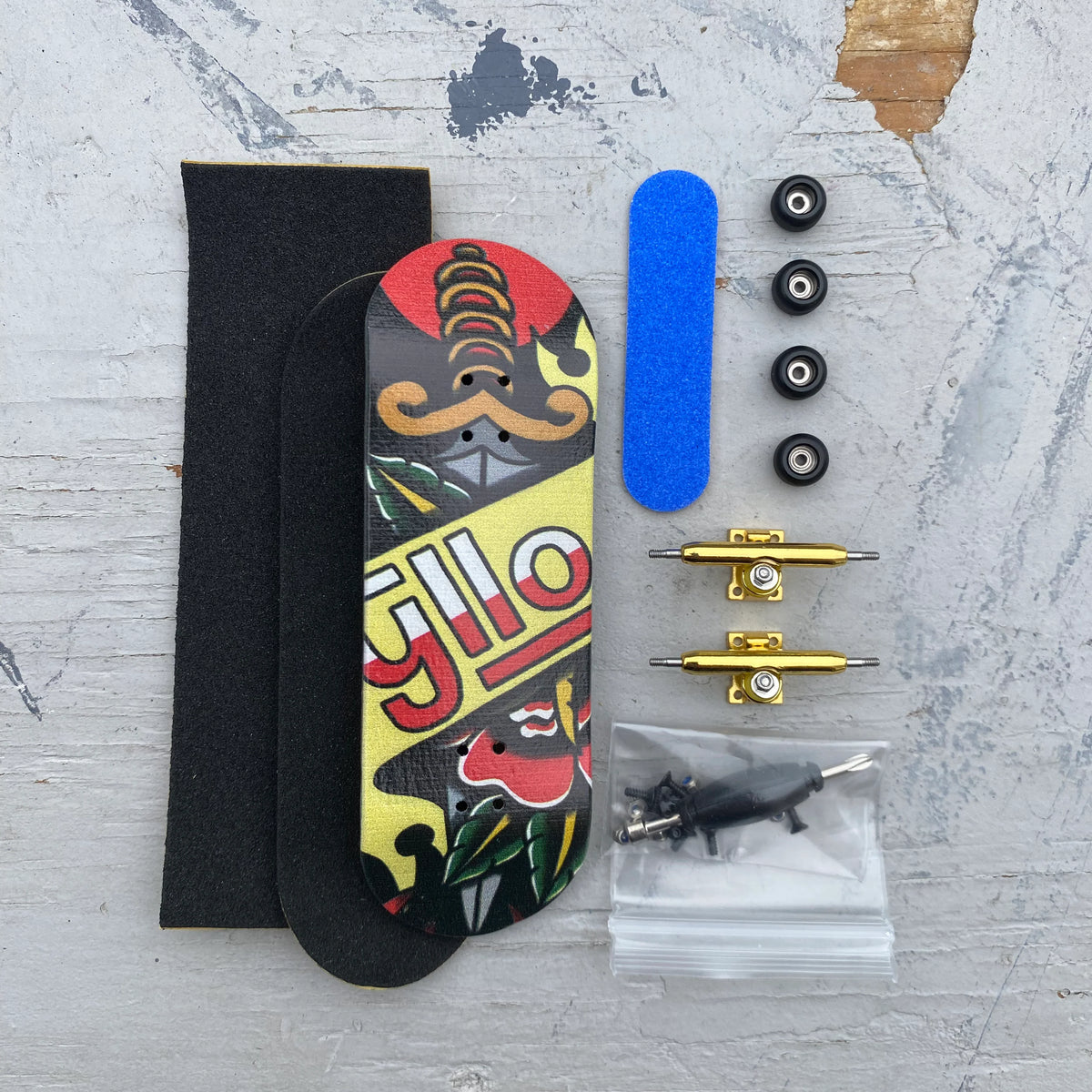 YLLO Dagger Finger Board Complete Set – Long Beach Skate Co
