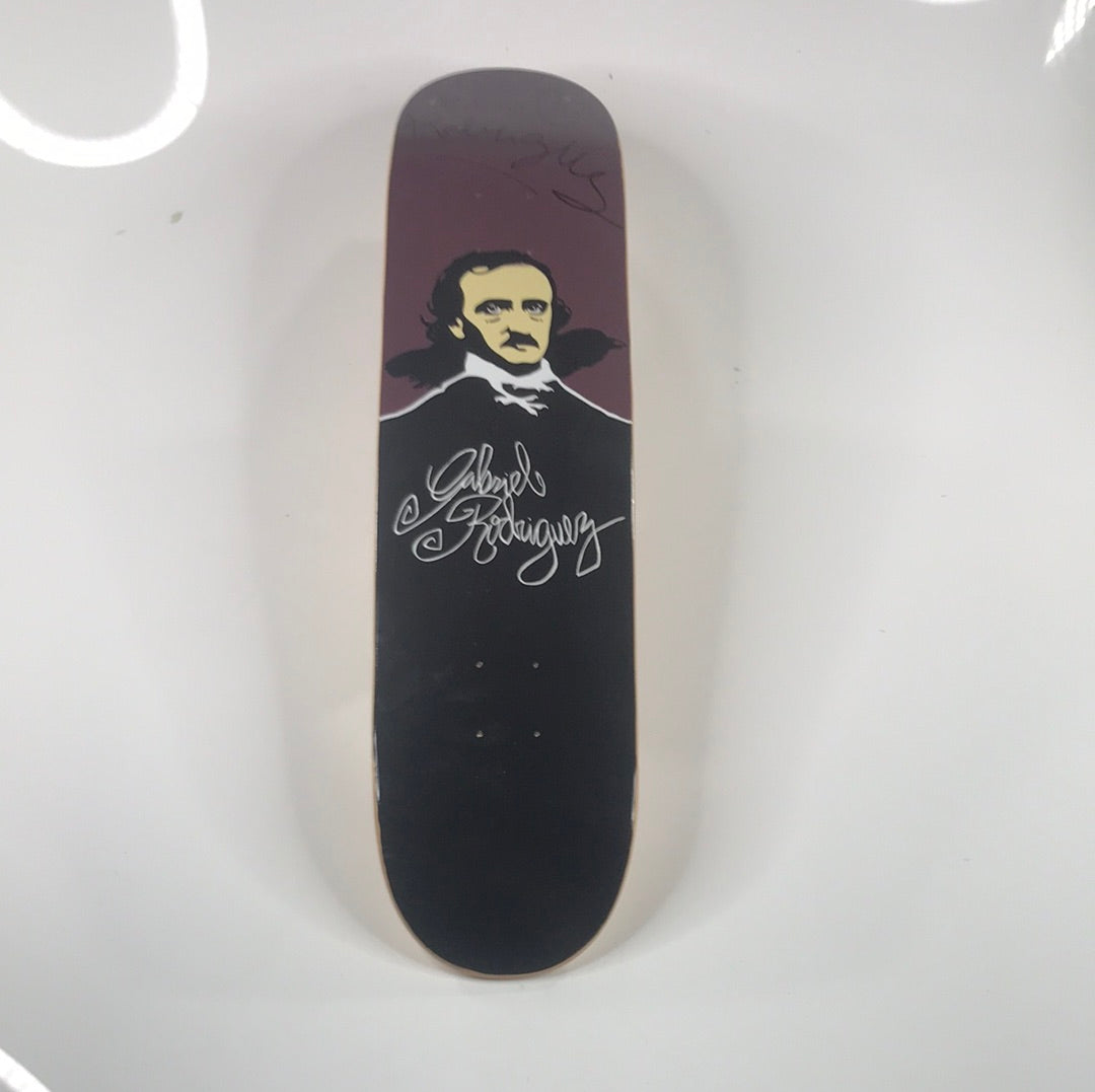 Chocolate Reproduction Gabriel Rodriguez maroon 7.75 Skateboard Deck ...