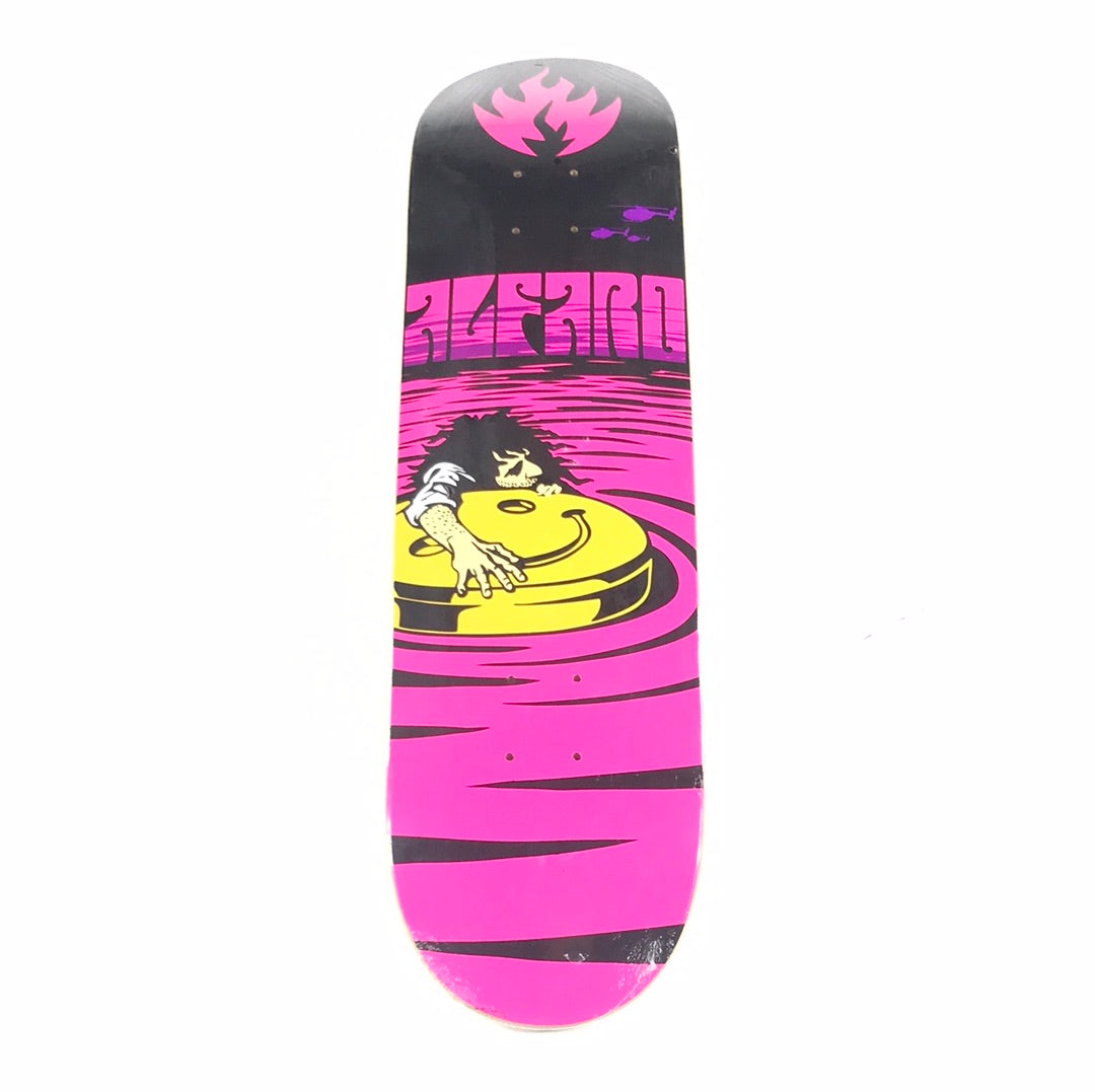 Black Label Adam Alfaro Happy Face Pink 7.875'' Skateboard Deck – Long ...