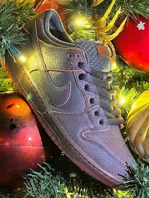 Nike SB Dunk Low Krampus Dark Smoke Grey / Campfire Orange Shoes – Long ...