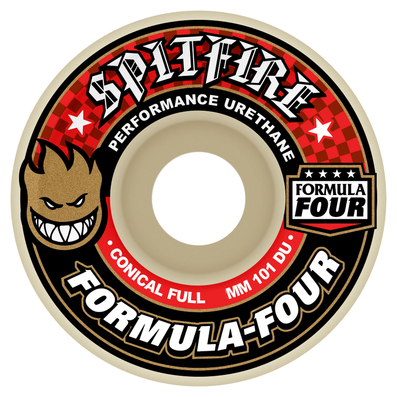 Spitfire F4 101a Conical Full Formula Four 54Mm Wheels – Long Beach ...